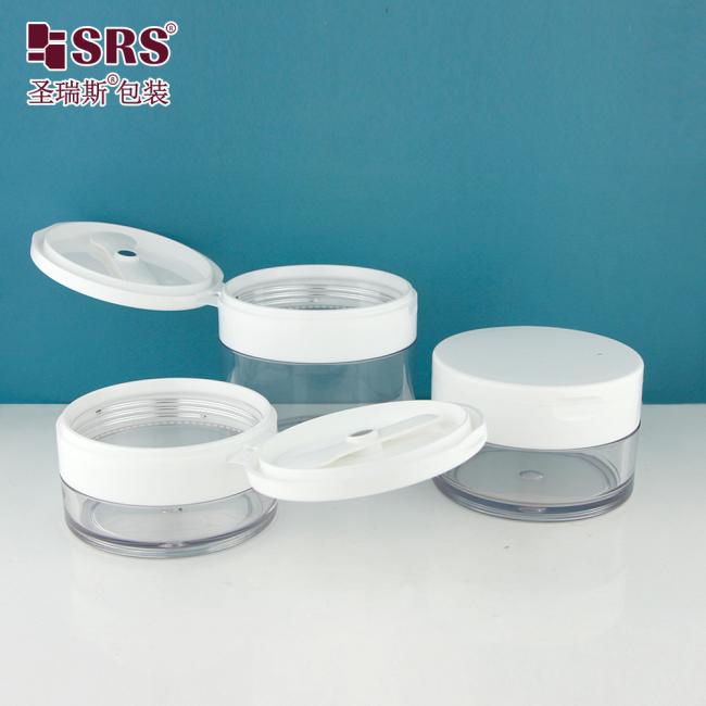 PETG003 100g 120g 150g 200g 250g Transparent PETG Plastic Jar Container For Facial Cream Body Scrub Packaging