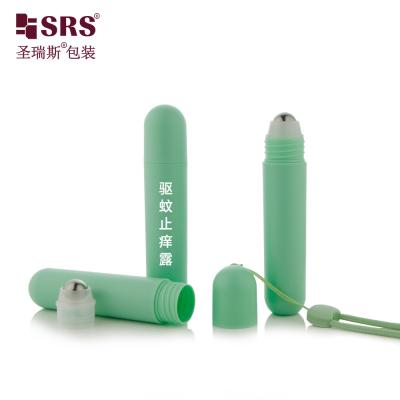 中国 RPPG 25ml 丸型PP PCR 環境に優しい 抗透水剤のボトル上のロール 空のスキンケアパッケージ 鉄球のマッサージ 販売のため