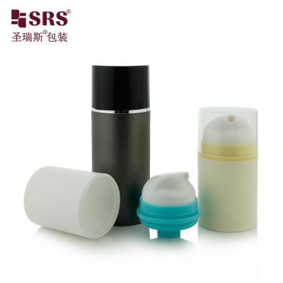 China PA602 30ml 50ml 80ml 100ml 120ml 150ml 200ml PP Natural Clear Glossy Surface Matte Finished Available Airless Lotion Bottle No Leakage for sale