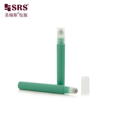 China RPPH-10ML ((C) Antitranspirant Vloeibare Plastic Leeg Aanpassing Injectie Kleur Groen Met Stalen Ball PP Cap Geen lek Te koop