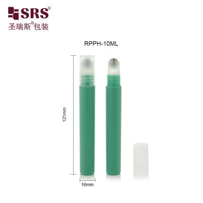 China RPPH-10ML ((C) Antitranspirant Vloeibare Plastic Leeg Aanpassing Injectie Kleur Groen Met Stalen Ball PP Cap Geen lek Te koop