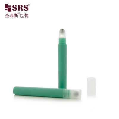 China RPPH-10ML ((C) Antitranspirant Vloeibare Plastic Leeg Aanpassing Injectie Kleur Groen Met Stalen Ball PP Cap Geen lek Te koop
