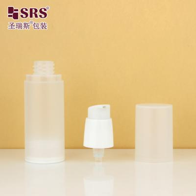 Cina PA0216 20ml 30ml 40ml 50ml PP Matte lucido in muffa Plastica PP PCR Bottiglia senza aria con pompa di lozione Imballaggio per la cura della pelle in vendita
