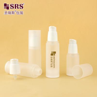 中国 PA0216 20ml 30ml 40ml 50ml PP グランシー マット イン フォーム プラスチック PP PCR ローションポンプ付き空気のないボトル 販売のため