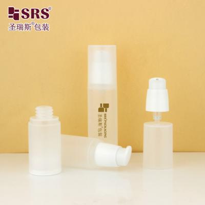 Cina PA0216 20ml 30ml 40ml 50ml PP Matte lucido in muffa Plastica PP PCR Bottiglia senza aria con pompa di lozione Imballaggio per la cura della pelle in vendita