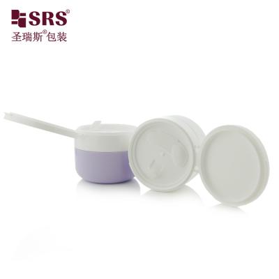 China SRSOB Chic 100g Flip Cap Custom PP Container Elevate Your Skincare Line with Personalized Mask Jar Packaging for sale