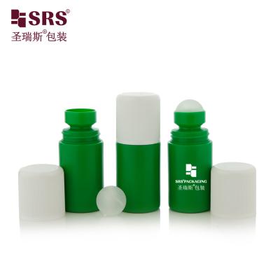 Chine RPPC1-60ML Emballage de bouteille de gel déodorant en plastique de couleur verte solide PP PCR en matériau recyclé à vendre