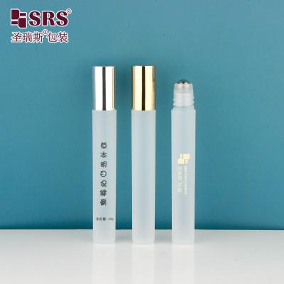 China RPA-10ML ((C) Duidelijke matte gevriesde plastic PP PCR Eco Friendly Eye Serum Roll-On Fles Te koop