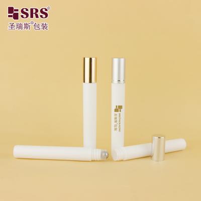 China RPA-10ML(C) Injectie Custom Color Glossy Matte In Mold Plastic Roller Ball Bottle Wholesale Eye Gel Serum Bottle Tube Te koop