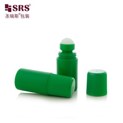 China RPPC-60ML Customization PP PCR Recycled Plastic Roll On Antiperspirant Gel Applicator Bottle for sale