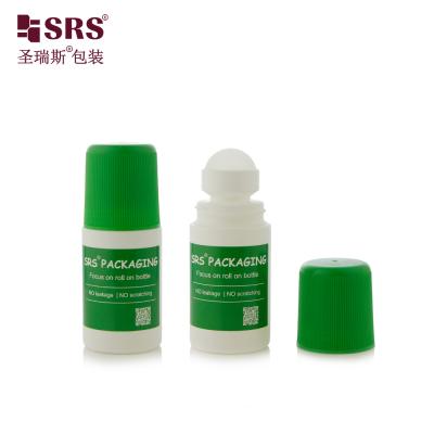 China RPPC-60ML Eco-Friendly Custom PP PCR Plastic Roll-On Bottle Antiperspirant Gel Applicator for sale