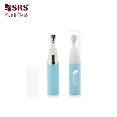 China A0035 Vaso de bomba sem ar de cor elegante e personalizada (7,5 ml/10 ml/15 ml) com atuador de pressão de liga de zinco à venda