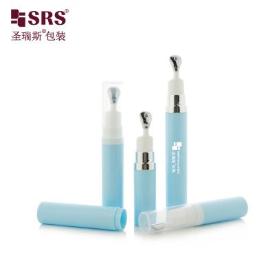 China A0035 Vaso de bomba sem ar de cor elegante e personalizada (7,5 ml/10 ml/15 ml) com atuador de pressão de liga de zinco à venda