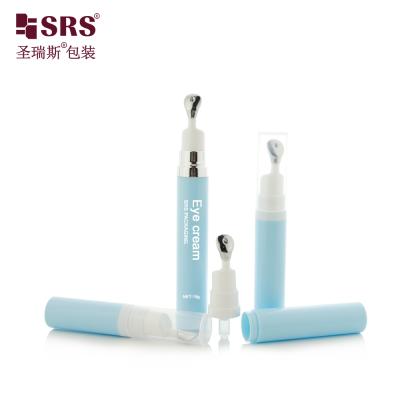 China A0035 Vaso de bomba sem ar de cor elegante e personalizada (7,5 ml/10 ml/15 ml) com atuador de pressão de liga de zinco à venda