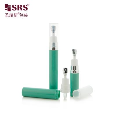 중국 A0035 수페리어 에어리스 디스펜서 7.5ml/10ml/15ml (아연 합금 프레스 액션 어플리케이터 포함) 세련된 디자인 판매용