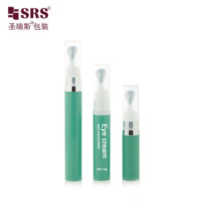 중국 A0035 수페리어 에어리스 디스펜서 7.5ml/10ml/15ml (아연 합금 프레스 액션 어플리케이터 포함) 세련된 디자인 판매용