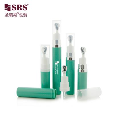 중국 A0035 수페리어 에어리스 디스펜서 7.5ml/10ml/15ml (아연 합금 프레스 액션 어플리케이터 포함) 세련된 디자인 판매용