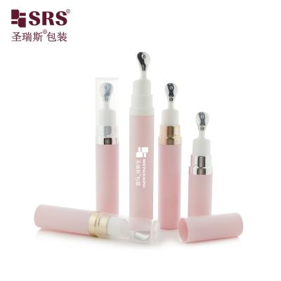 중국 A0035 우아한 7.5ml ~ 15ml 에어리스 디스펜싱 용기, 아연 합금 프레스 스타일 디스펜서 및 고급 공예 병 판매용