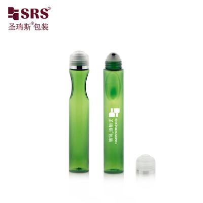 Cina Flacone Roll-On PCR PETG dal Design Unico, Colore Personalizzabile, Applicatore per Siero Occhi in vendita