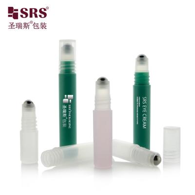 Cina RPPH 3ml 5ml 7ml 8ml 10ml Disegno unico Long Cap PP PCR Roll On Bottle For SkinCare Serum Gel No Leakage in vendita