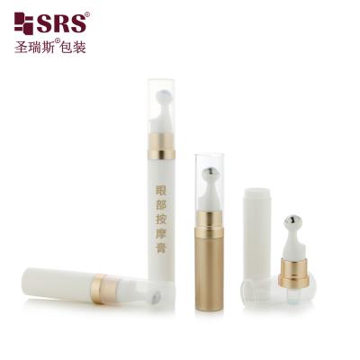 中国 A0035 7.5ml 10ml 15ml 空っぽ スナップオン デザイン 空気なし ロールオン ボトル 眼のセラム ジェル スキンケア アプリケーション 販売のため