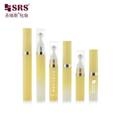 中国 A0035 7.5ml 10ml 15ml 空っぽ スナップオン デザイン 空気なし ロールオン ボトル 眼のセラム ジェル スキンケア アプリケーション 販売のため