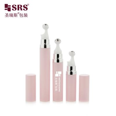 中国 A0035 7.5ml 10ml 15ml 空っぽ スナップオン デザイン 空気なし ロールオン ボトル 眼のセラム ジェル スキンケア アプリケーション 販売のため