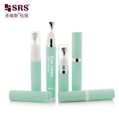 China A0035B 7.5ml 10ml 15ml Leer Snap On Zink Metall Applikator Kopf Luftlose Pumpe Flasche Für Augenserum Großhandel zu verkaufen