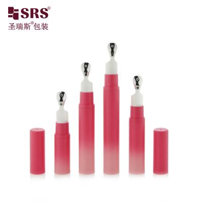 中国 A0031B 5ml 10ml 12ml 15ml メタル亜鉛ヘッドアプリケーター付き空エアレスポンプボトル カスタマイズ アイジェル包装 販売のため