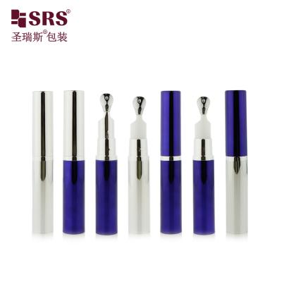 中国 A0031B 5ml 10ml 12ml 15ml メタル亜鉛ヘッドアプリケーター付き空エアレスポンプボトル カスタマイズ アイジェル包装 販売のため