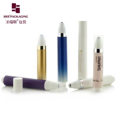 China AY 10ML 15ML PP PCR Material reciclado de doble pared sin aire para el uso en botellas de crema para ojos en venta