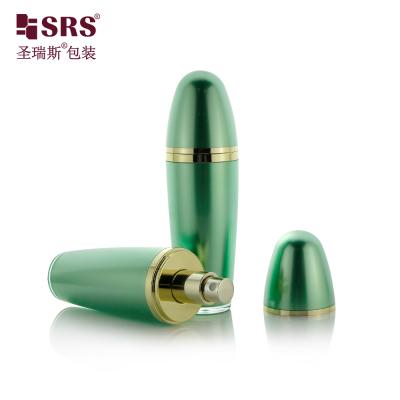 China High-End L010 15ml 30ml 50ml Kugelförmiger Kosmetikpumpenflasche Lieferant zu verkaufen