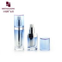 China L080 empty plastic lotion pump crystal bottle for sale