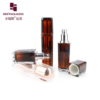 China L054 15 ml 30 ml 50 ml 100 ml frasco de loção de forma quadrada à venda