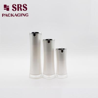 China schwarze spezielle Form 15 ml 30 ml 50 ml Acryllotion rundes Flaschen zu verkaufen