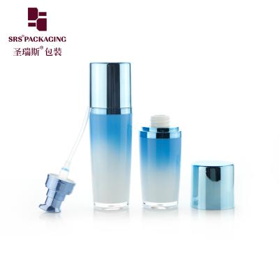 China frasco de loção corporal prateado L041 30 ml 50 ml 100 ml à venda