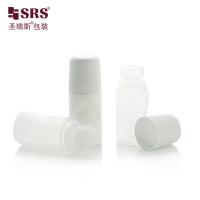 China RPPB 50ML Unique Shape Plastic PP Mono Roll On Deodorant Bottle for sale