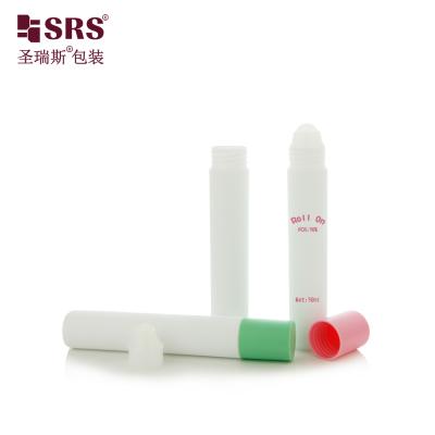 China Portable Cylinder 30ml PP Roller Bottle Portable Leak Proof for Body Skincare Aromatherapy Liquid for sale