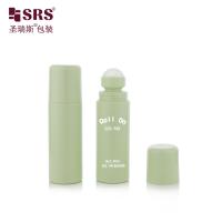 China 90ml Cylindrical Plastic Roll‑on Bottle Empty Cosmetic Roller Bottle For Deodorant for sale