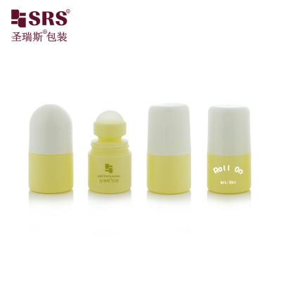 China 30ml PP PCR Roll On Bottle Recycled Plastic Container for Deodorant Body Massage Oil for sale