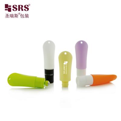 China Custom Matte HDPE Roll On Bottle Rotary Lock Cap for Perfume And Relief Oil Packaging for sale