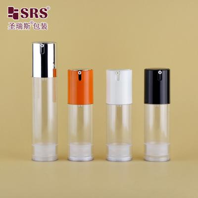 China Refillable AS Airless Pump Container Large Mouth Easy to Fill for Beauty Products for sale