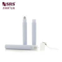 China 10ml Plastic Roll‑on Bottle with Pull‑Ring Cap Custom Color Empty Cosmetic Roller Container for sale