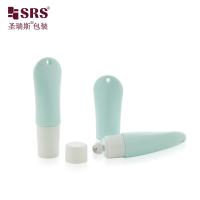 China KG2 20ML Oblate Shape Empty Customized Roller Ball Bottle With Switch Collar With Printed Logo for sale