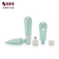 China KG2 20ML Oblate Shape Empty Customized Roller Ball Bottle With Switch Collar With Printed Logo for sale
