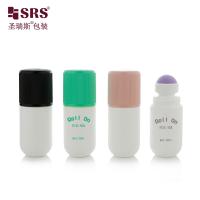 China 50ml Empty Round Bottom Deodorant Roll-on Bottle, Roller Bottle With Double Layer Childproof Cap for sale