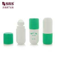 China 50ml Empty Round Bottom Deodorant Roll-on Bottle, Roller Bottle With Double Layer Childproof Cap for sale