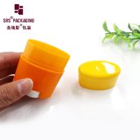 China 15ML 40ML 50ML 75ML PP plastic oval shape deodorant gel container for sale
