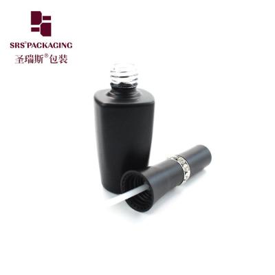 China 11ml unique empty makeup brush glass bottle nail polish for sale