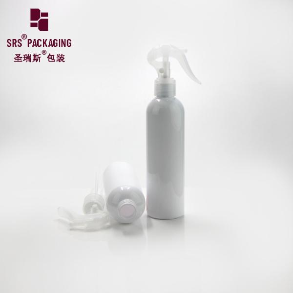 spray lance empty plastic alcohol round shoulder personal care pet bottle 250ml
